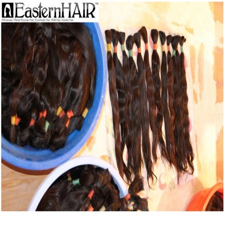 Very Long and Natural Slight Wavy Human Hair | PPT