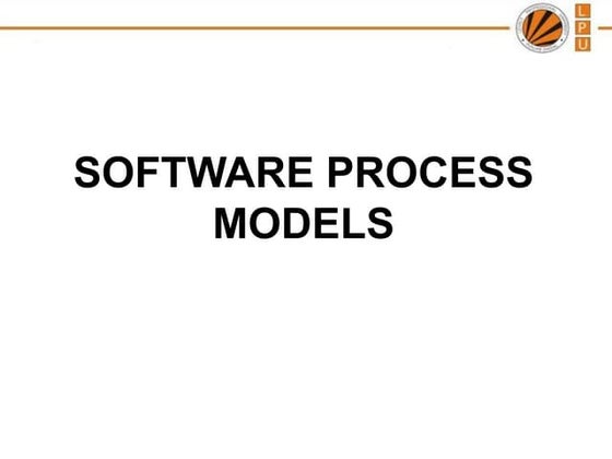 Generic Process Model Ppt