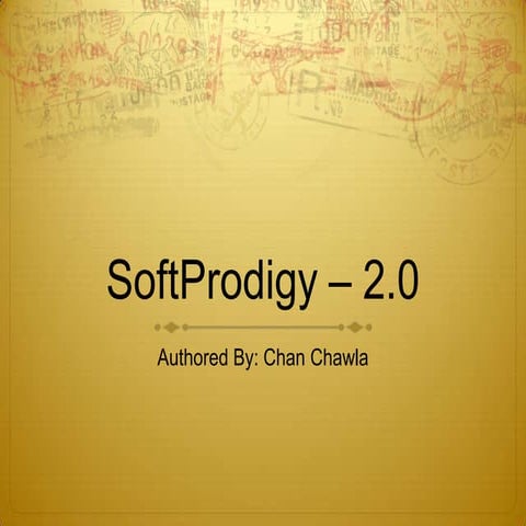 SoftProdigy 2.0 | PPTX | Career Advice | Careers