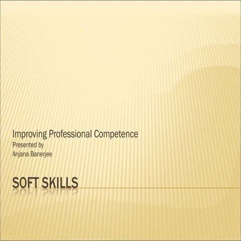 Soft skills | PPT | Education