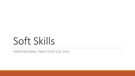 Soft Skills | PPT