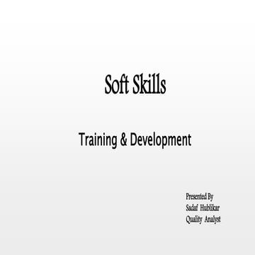 Soft skills | PPT