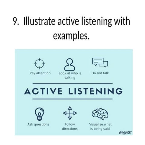 Active listening skills for school education | PPTX
