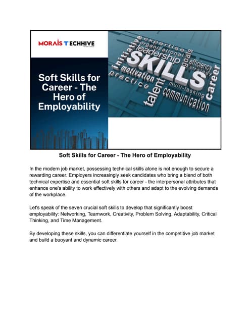 A presentation on employability skills | PPT