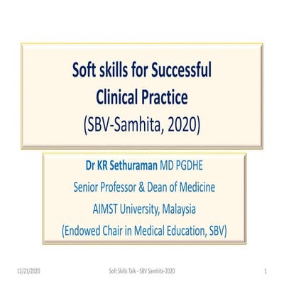 Soft skills for Successful Clinical Practice.pdf