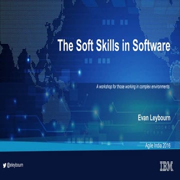 The soft skills in software | PPT