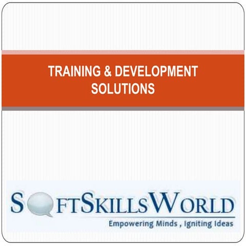 Soft Skills World E Brochure | PPTX