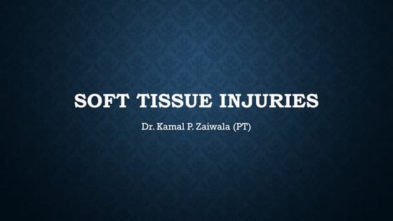 Sports Injuries (Grade 11 PE and HEALTH) | PPT