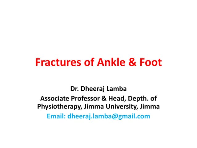Plantar fasciitis | PPT