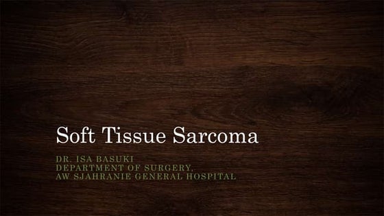 Sarcoma | PPT