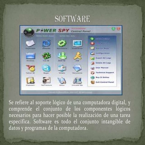 componentes del software | PPT
