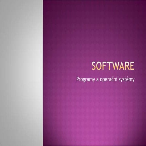 Software | PPT