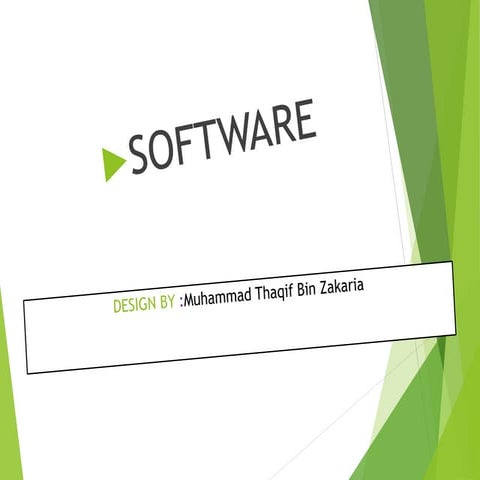S0FTWARE | PPT