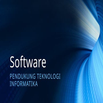 Software Pendukung Teknologi Informatika.pptx