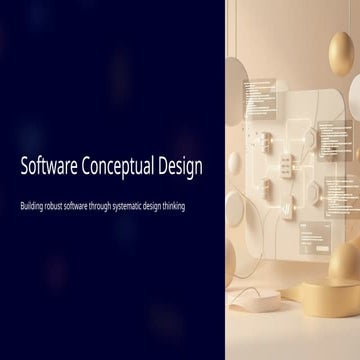 Software-Conceptual-Design - NPTEL. pptx | PPTX