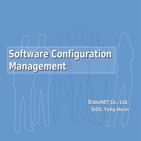 Software Configuration Management Ppt