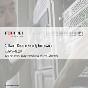 Software Defined Security Framework Final Ppt