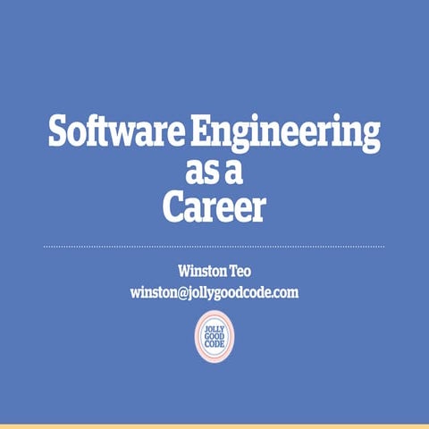 Software Engineering as a Career | PDF | Programming Languages | Computing