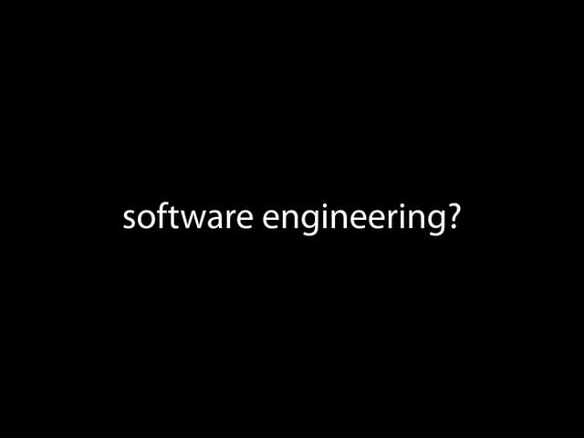 Software Engineering Ppt