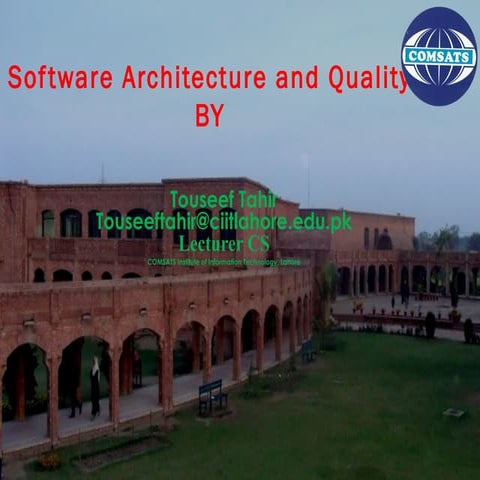 Software architecture | PPT