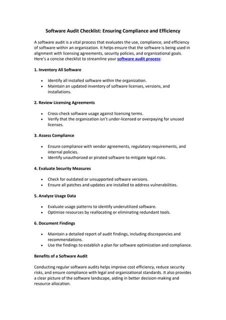 Understanding the Business Software Alliance Audit: Why Compliance ...