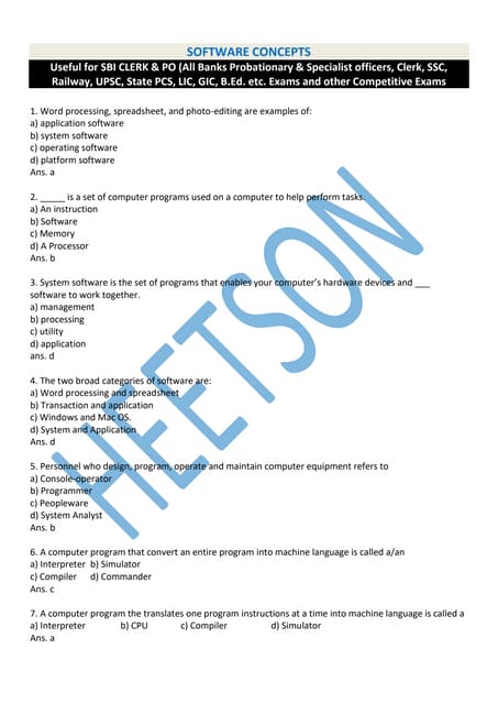 Notepad Mcq Objective Questions And Answers Pdf