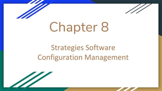 Software Configuration Management Ppt