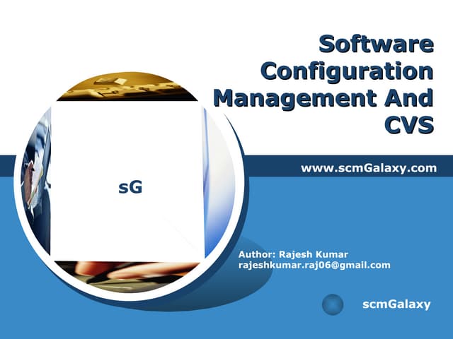 Software Configuration Management And Cvs Ppt 7456