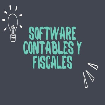 Programas de contabilidad integral que existen | DOCX
