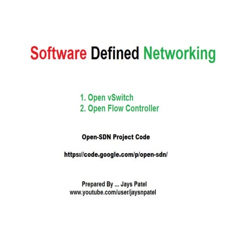 Software define networking | PPT