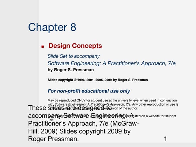 Chapter 01 software engineering pressman | PPT