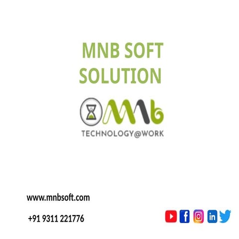software development services - Mnb Soft | PPTX