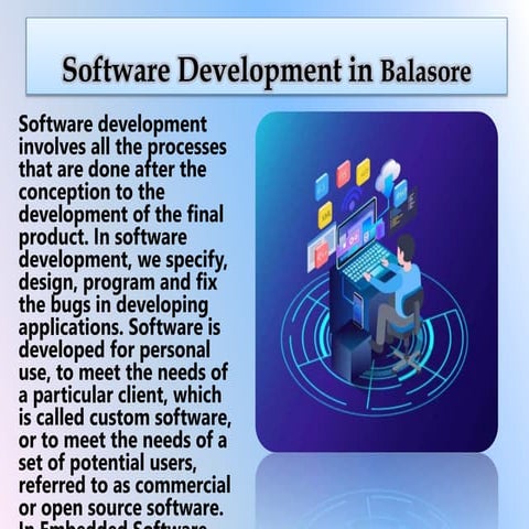 Software Development in Balasore smiwa infosol | PPT