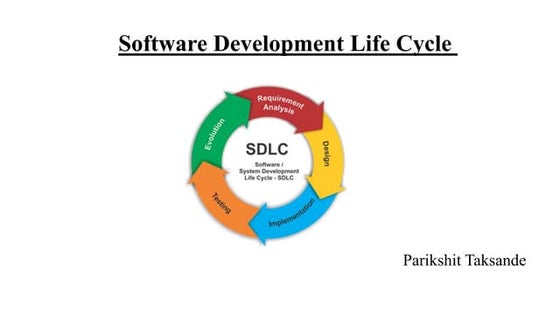 Software Development Life Cycle | PPSX | Operating Systems | Computer Software and Applications