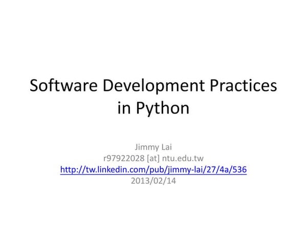 Python Nose A Unittest Based Testing Framework For Python That Makes 0285