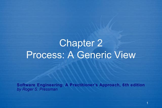 A generic view of software engineering | PPT