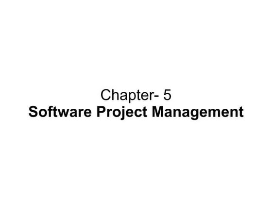 Software project planning | PPTX