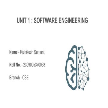 Software Engineering required documents for your reference | PPT