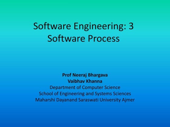 WORKFLOW OF THE PROCESS IN SPM | PPT