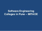 Engineering Institute in India - MITAOE | PPTX | Professional School | Postgraduate Education