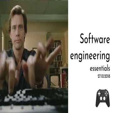 Software engineering essentials (26.10) | PPT