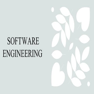 SOFTWARE ENGINEERING PPT on SIH problem statement 2023 | PPTX