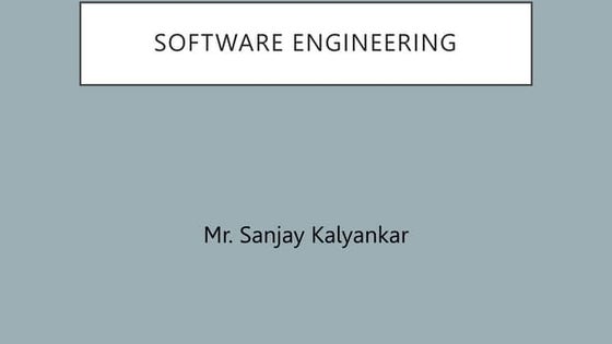 Lecture01softwareengineering Introduction Ppt 7913
