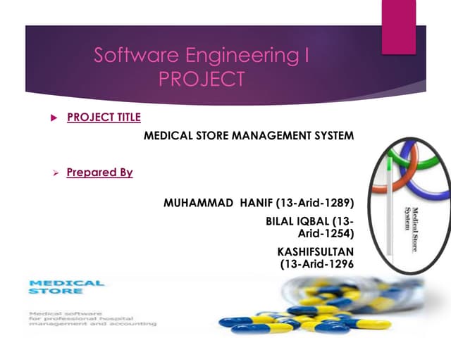 MEDICAL STORE MANAGEMENT SYSTEM | PPT