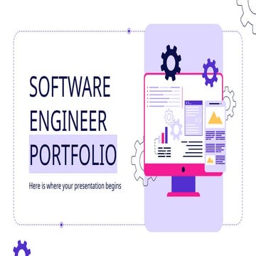 Software Engineer Portfolio Presentation | PPTX | Marketing and ...