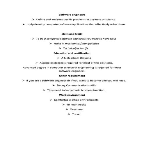 Software Engineer | PDF