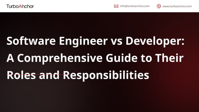 Software Developer vs. Software Engineer: What’s the Difference? | PDF