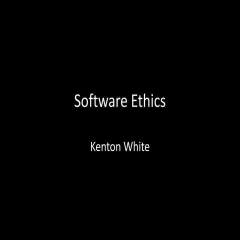 Ethic In Software Engineering Pptx 4792
