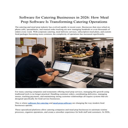 Software for Catering Businesses in 2026_ How Meal Prep Software Is ...