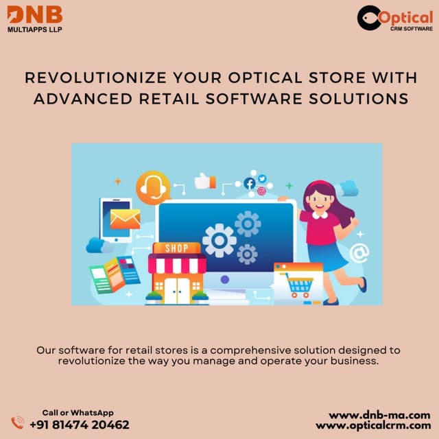 Retail Software India | Oprical CRM | PDF
